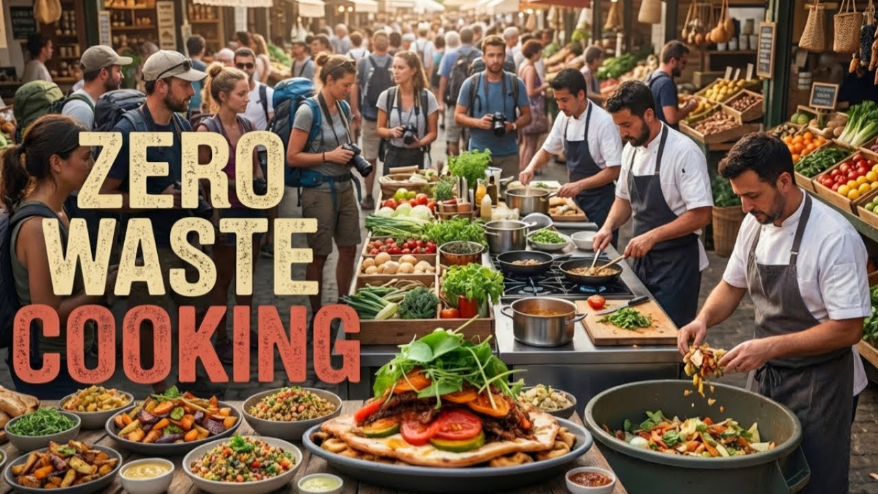 Sustainable Street Food | Zero-Waste Culinary Adventures - YouTube