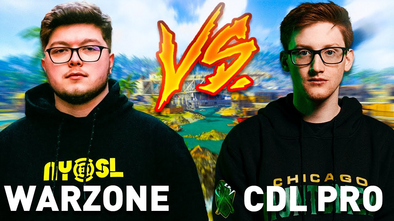 PRO DE COD WARZONE VS PRO DE CDL ¿QUIEN ES EL MEJOR? - YouTube
