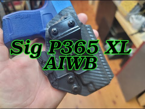Custom Carbon fiber for a Sig 365 XL - YouTube