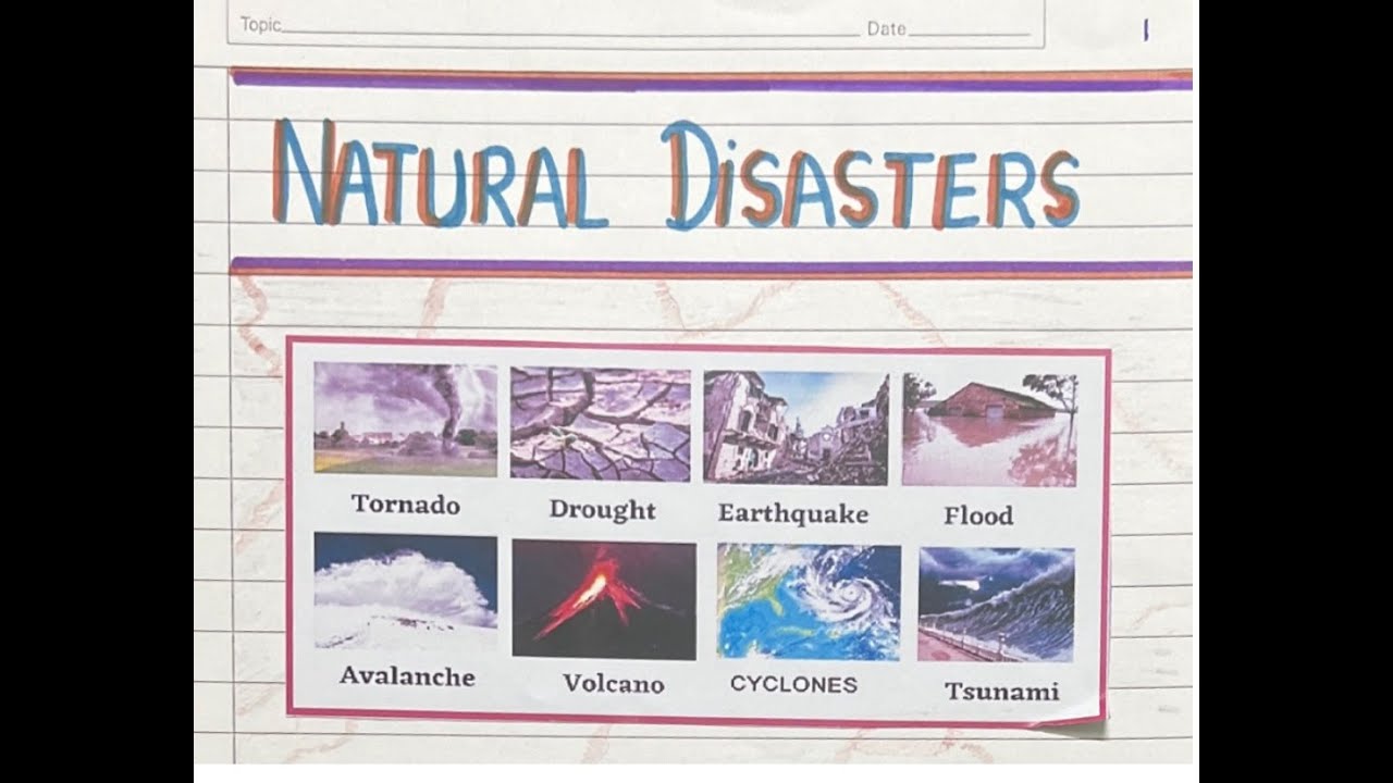 Art Integrated Project A School Project On Natural Disasters Class 9 art-integrated-project-a-school-project-on-natural-disasters-class-9