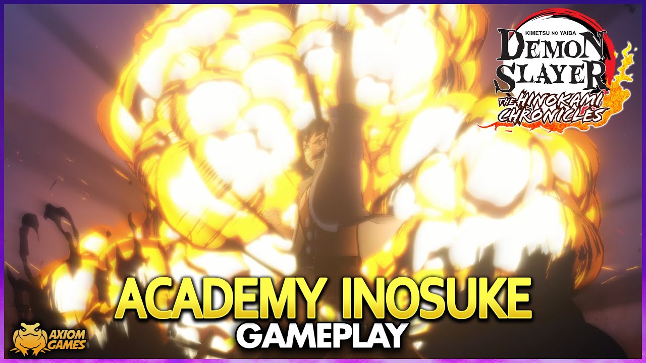 Demon Slayer - Academy Inosuke - YouTube
