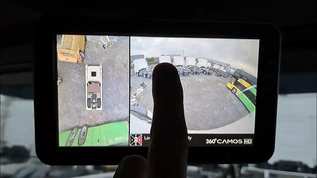 Omni Vue 360 installed on a 2023 DAF XG - YouTube