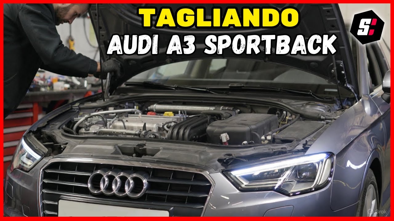 TAGLIANDO AUDI A3 2.0cc da 150 CV SPORTBACK - YouTube