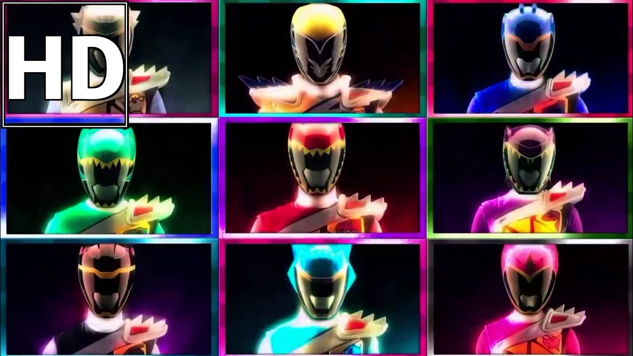 Power Rangers Dino Charge: Morphs Sequence (HD) - YouTube