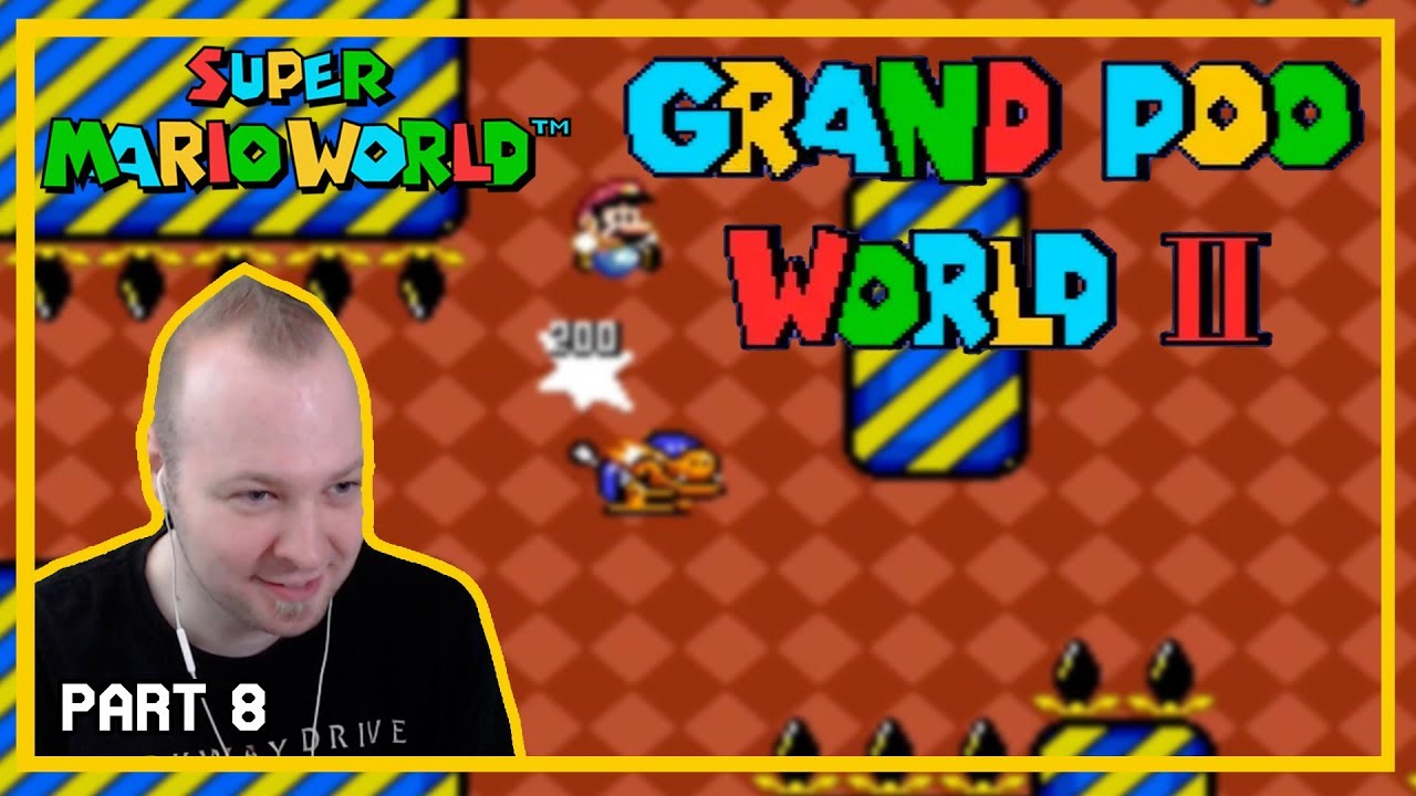 Grand Poo World 2 (SMW Kaizo) [Part 8] - YouTube