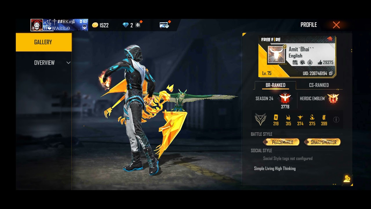 Op id AmitBhai FF uid AmitBhai 😁 - YouTube