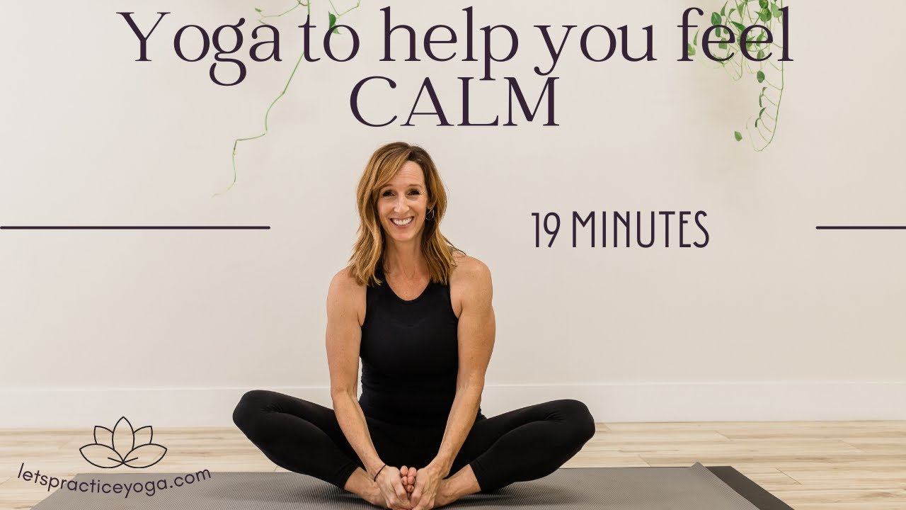 Yoga to help you feel Calm and Deep Breathing ! Lets Practice Yoga ...