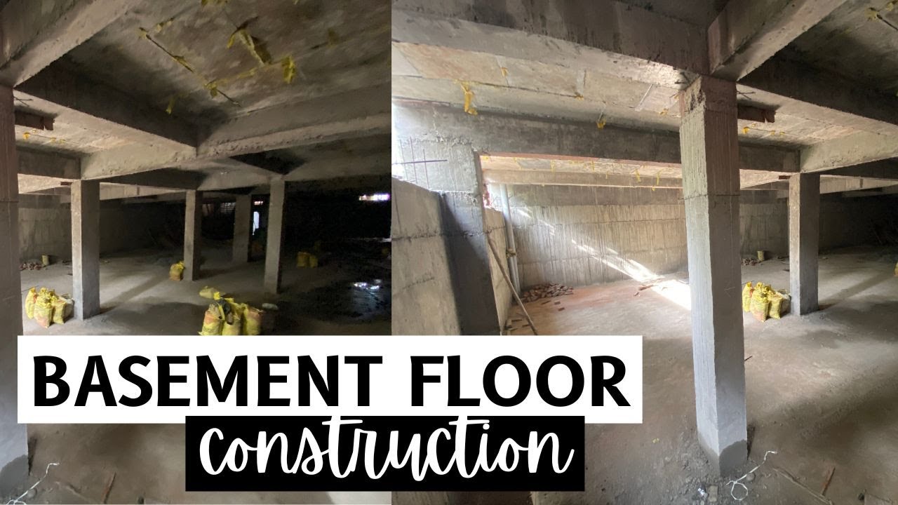 Basement Floor Construction || How To Built Basement Floor || - YouTube