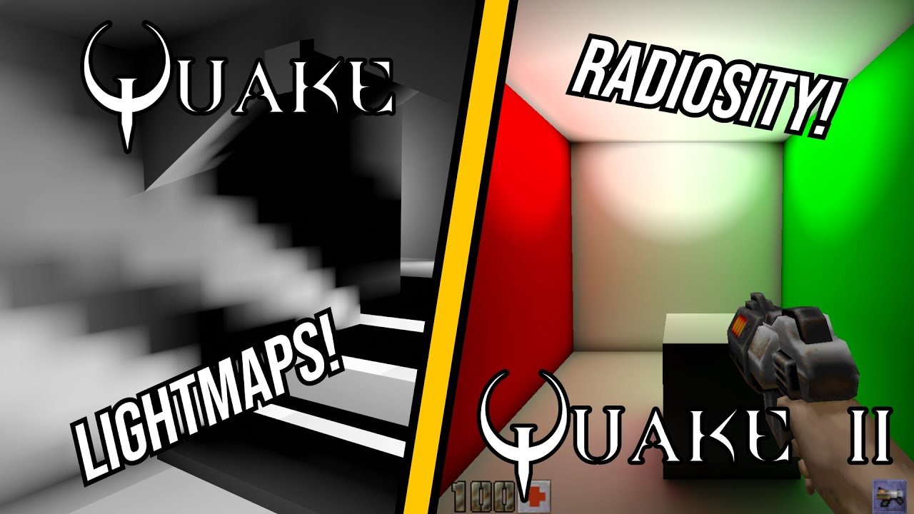 Shedding light on Quake I and II lightmapping - YouTube
