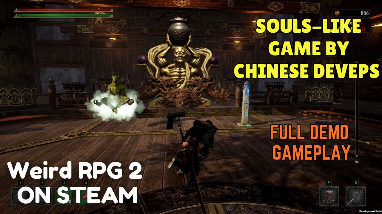 Souls Like Upcoming Demo Game by Chinese Developers | Weird RPG 2 - YouTube