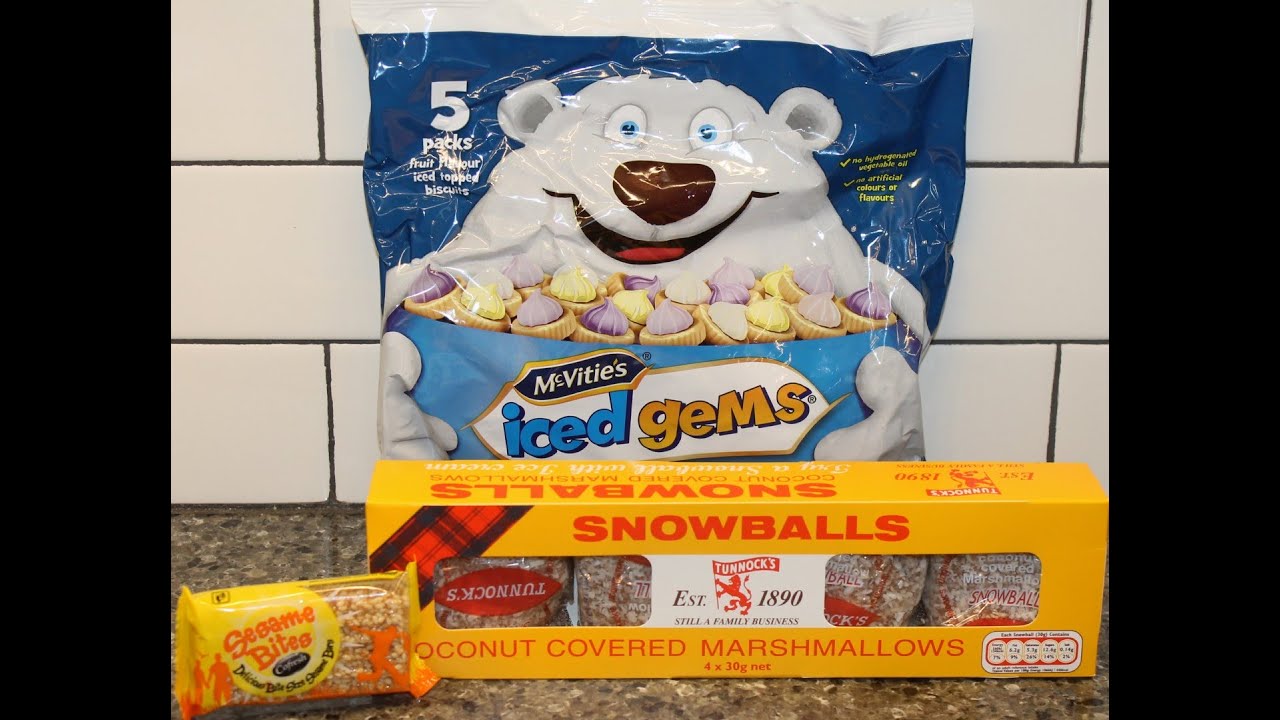 McVitie’s Iced Gems, Tunnock’s Snowballs & Cofresh Sesame Bites Review ...