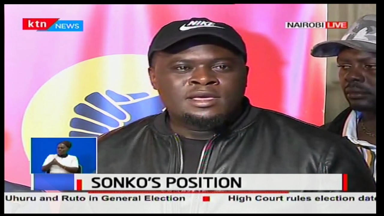 Senator Johnson Sakaja makes an address to the nation over his win ...