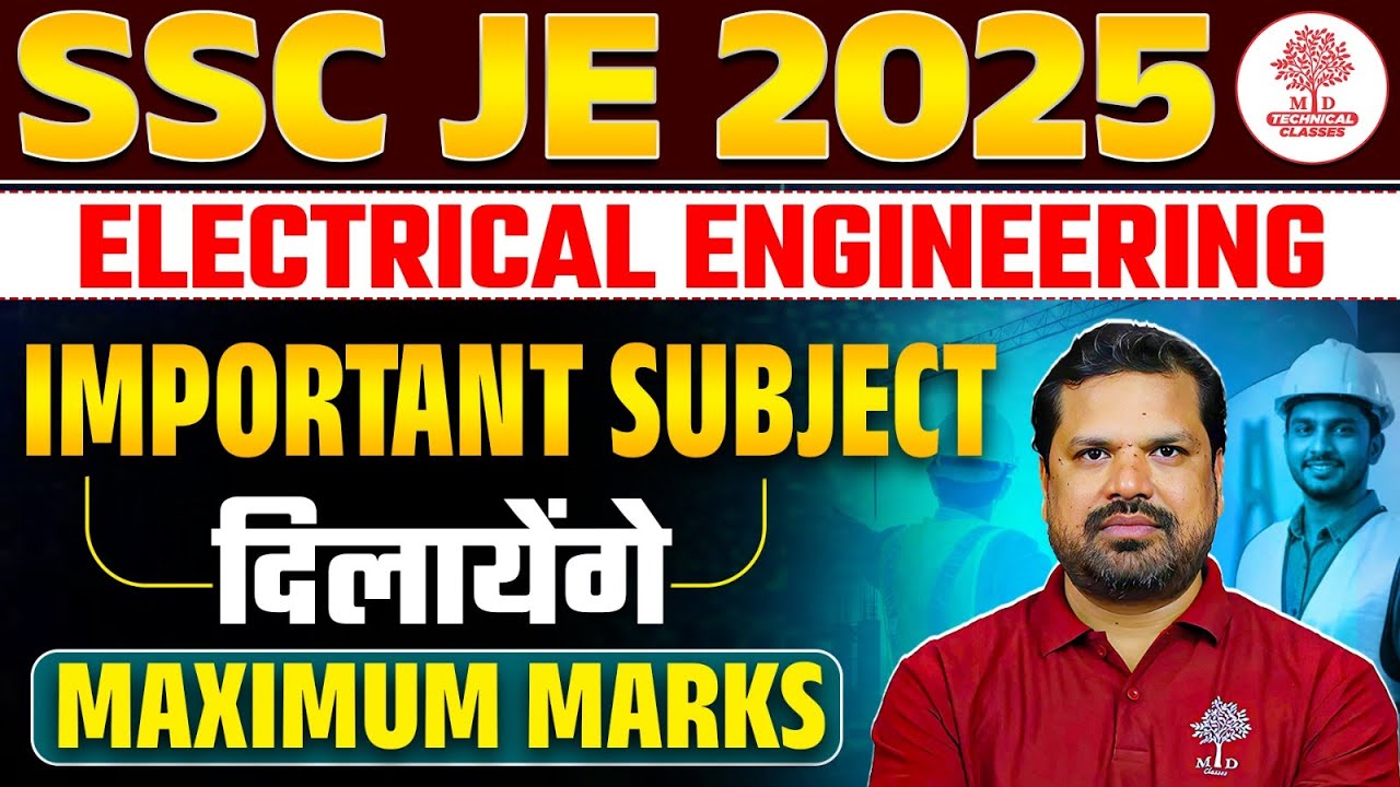 SSC JE Electrical Subject Wise Weightage | SSC JE Electrical Syllabus ...