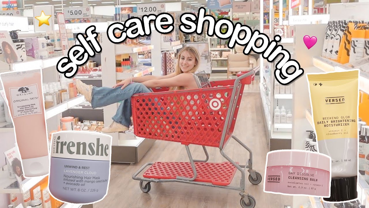 let's go self care shopping at target! - YouTube