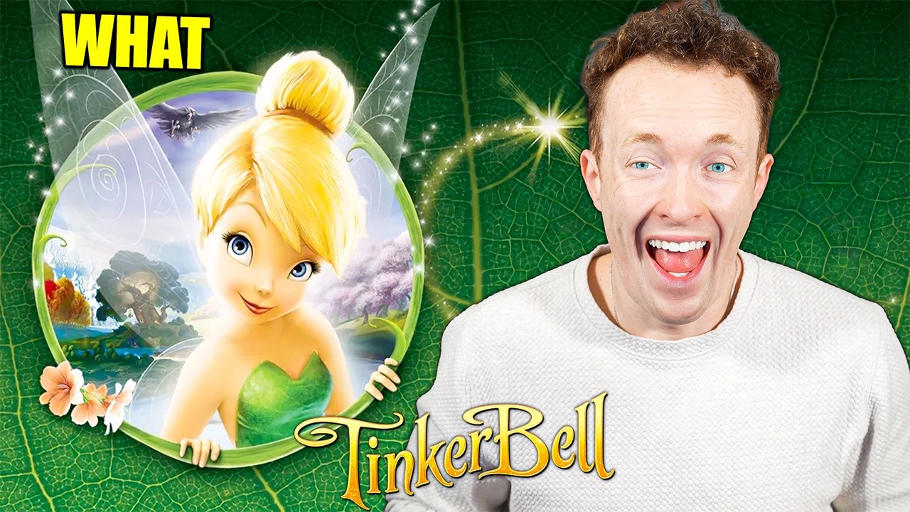 Grown Man Watches A TINKERBELL Movie - YouTube