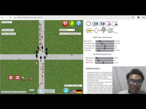 Traffic Flow Simulation Model Project - YouTube