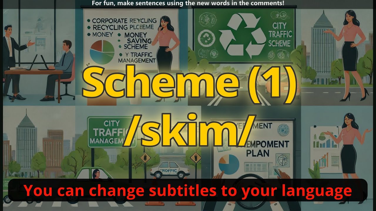 Scheme meaning (1) with 5 examples - YouTube