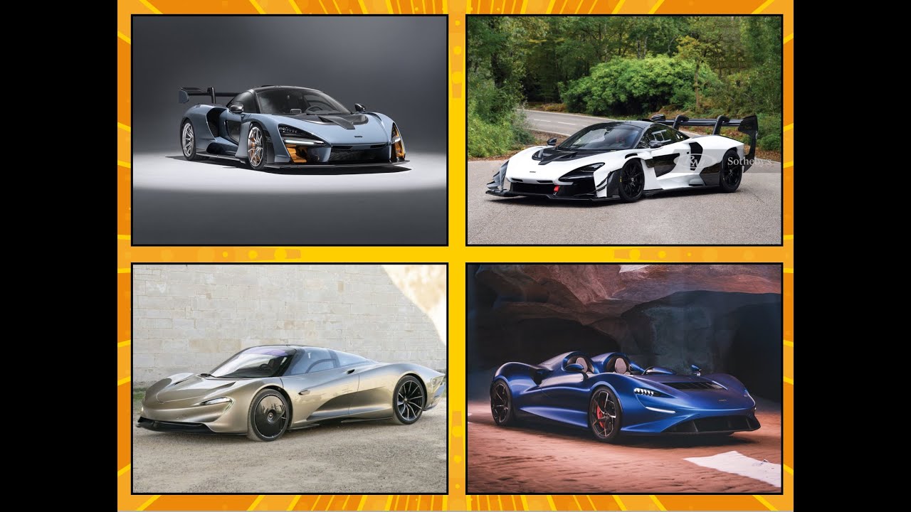 All of the HYPER CARS in McLAREN'S ULTIMATE SERIES!!! - YouTube