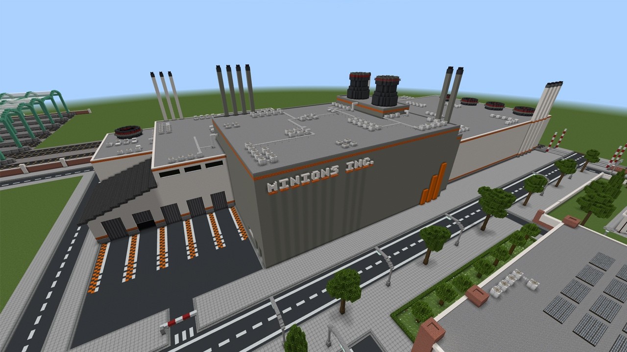 Let's Build A City: Ep 44: Modern Factory | Minecraft Time-Lapse - YouTube