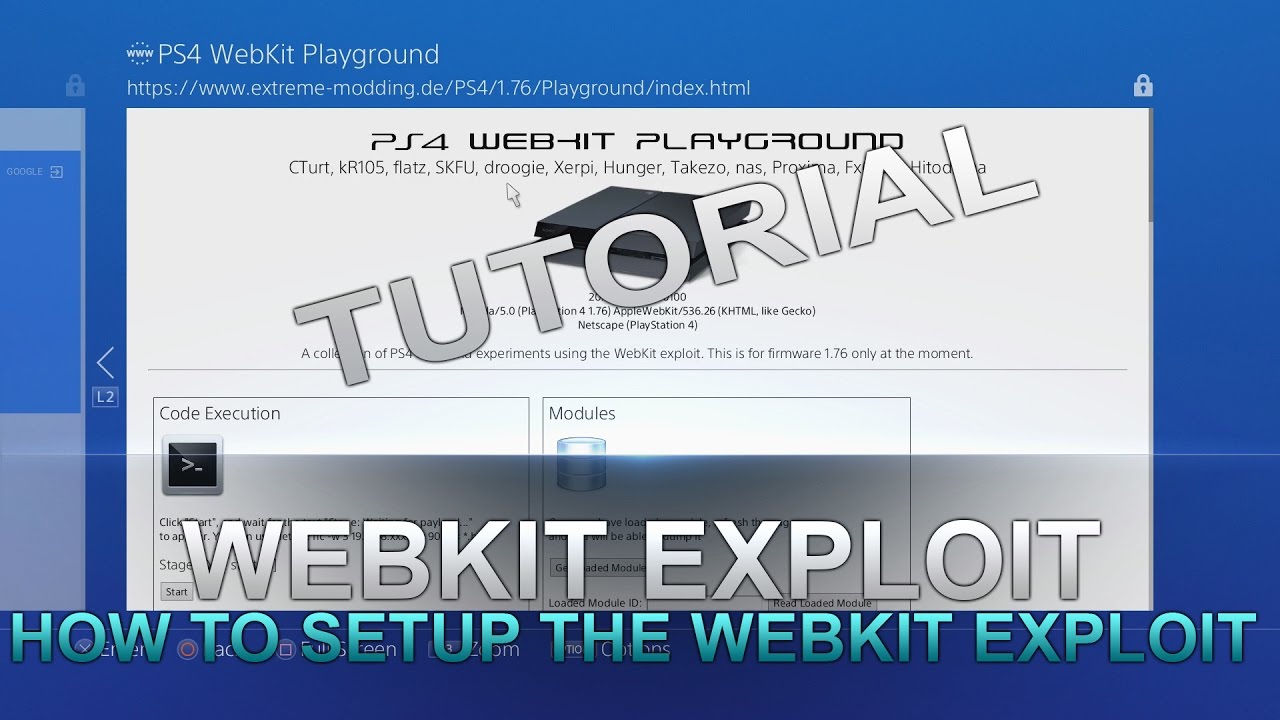 Ps4 Webkit Exploit Full Setup Tutorial Youtube 2581