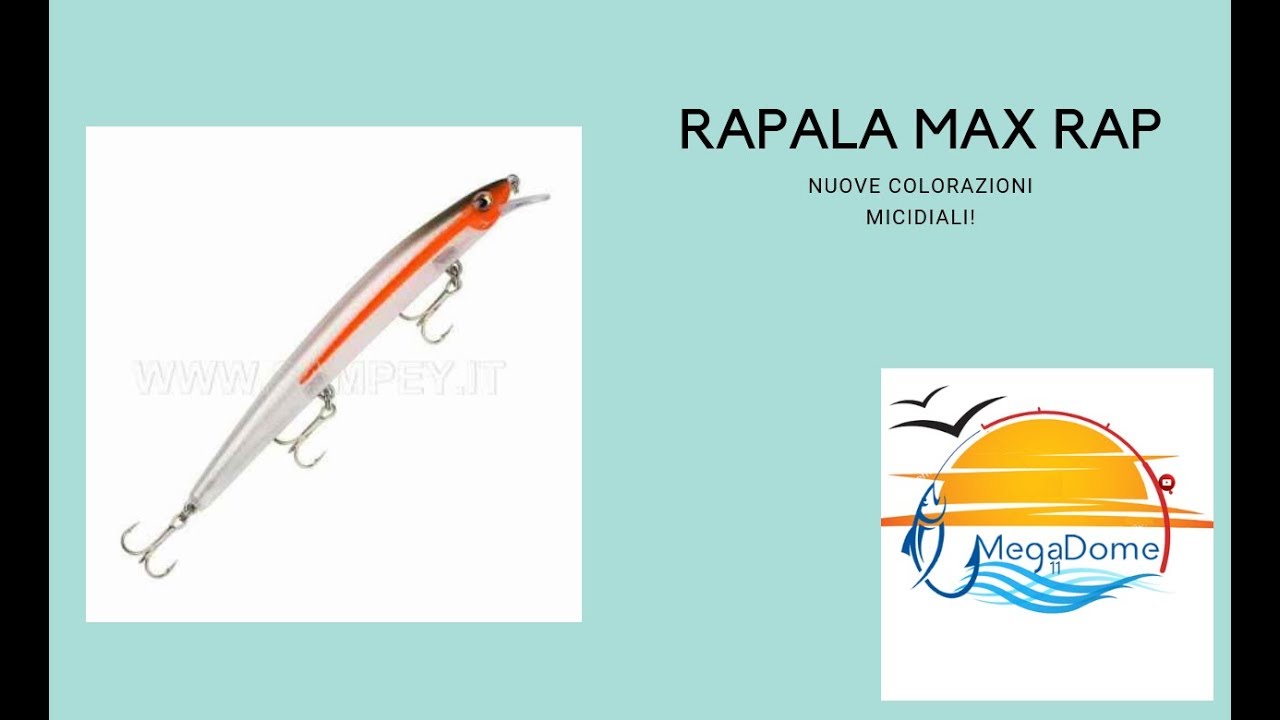 RAPALA MAX RAP, DOVETE VEDERE QUESTE NUOVE COLORAZIONI!! - YouTube
