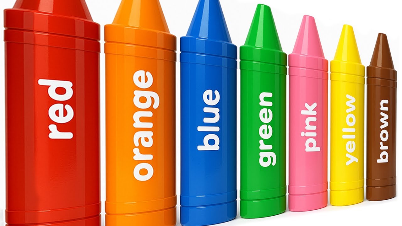 Best Learning Video for Toddlers Learn Colors with Crayon Surprises ...