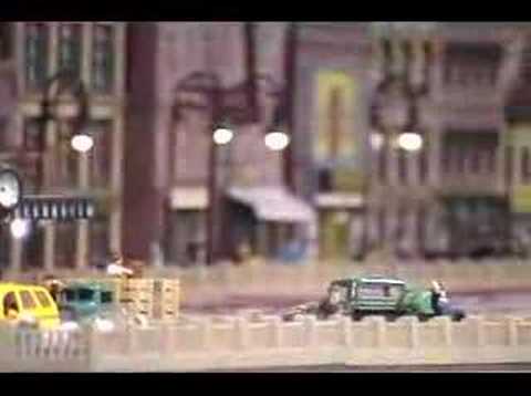 Amazing model train layout - YouTube