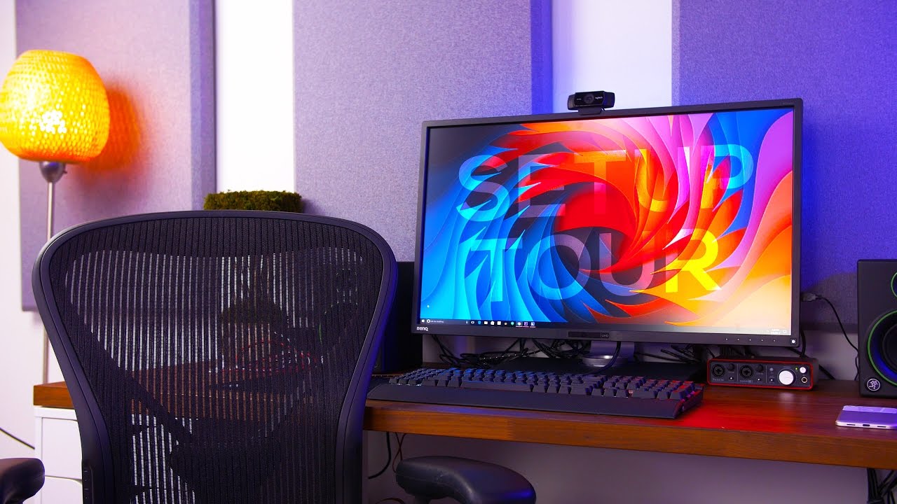 The Ultimate 2017 Office & Desk Setup Tour! - YouTube