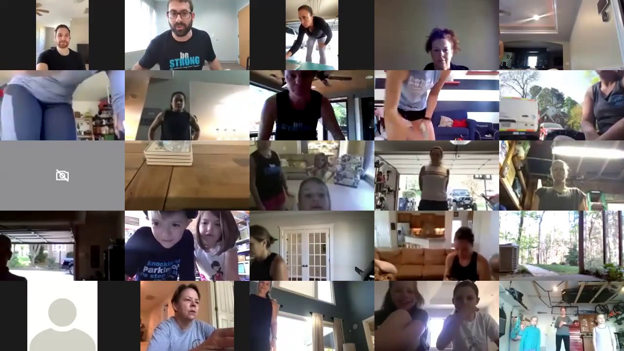 HFFA Zoom Workout 1 - YouTube