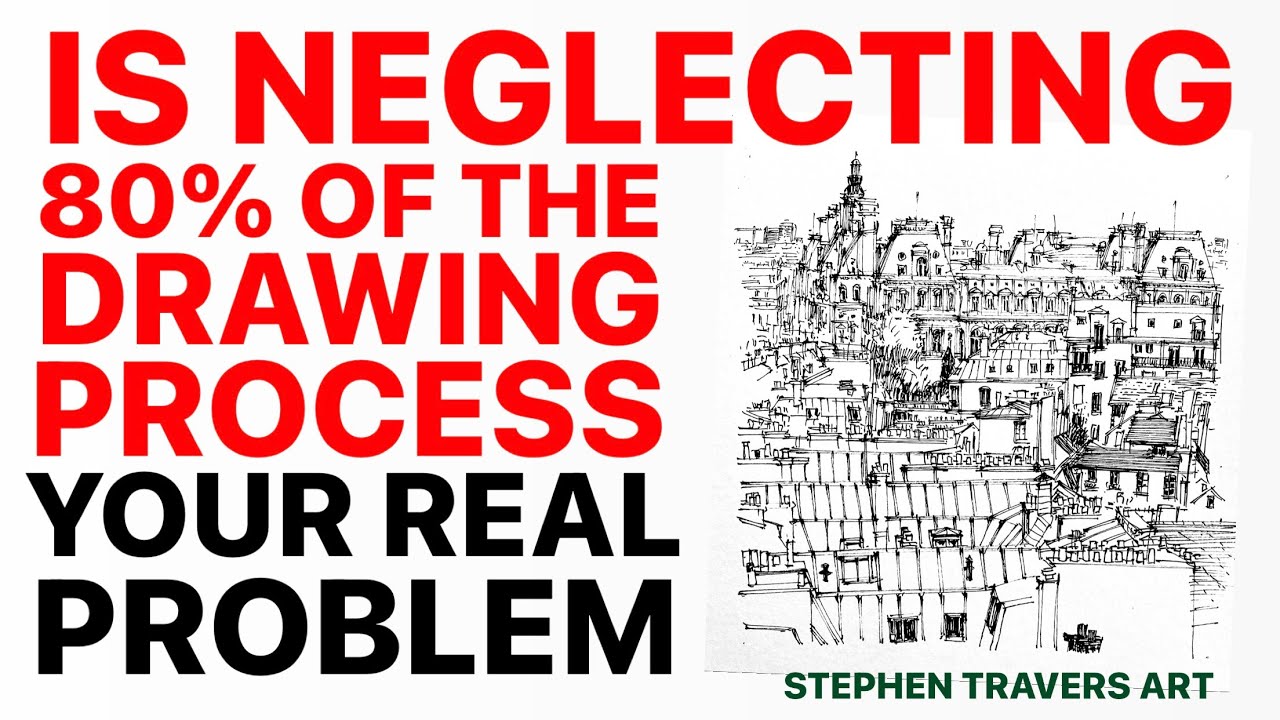 The Hidden 80% of the Drawing Process! The Real Key to Successful ...