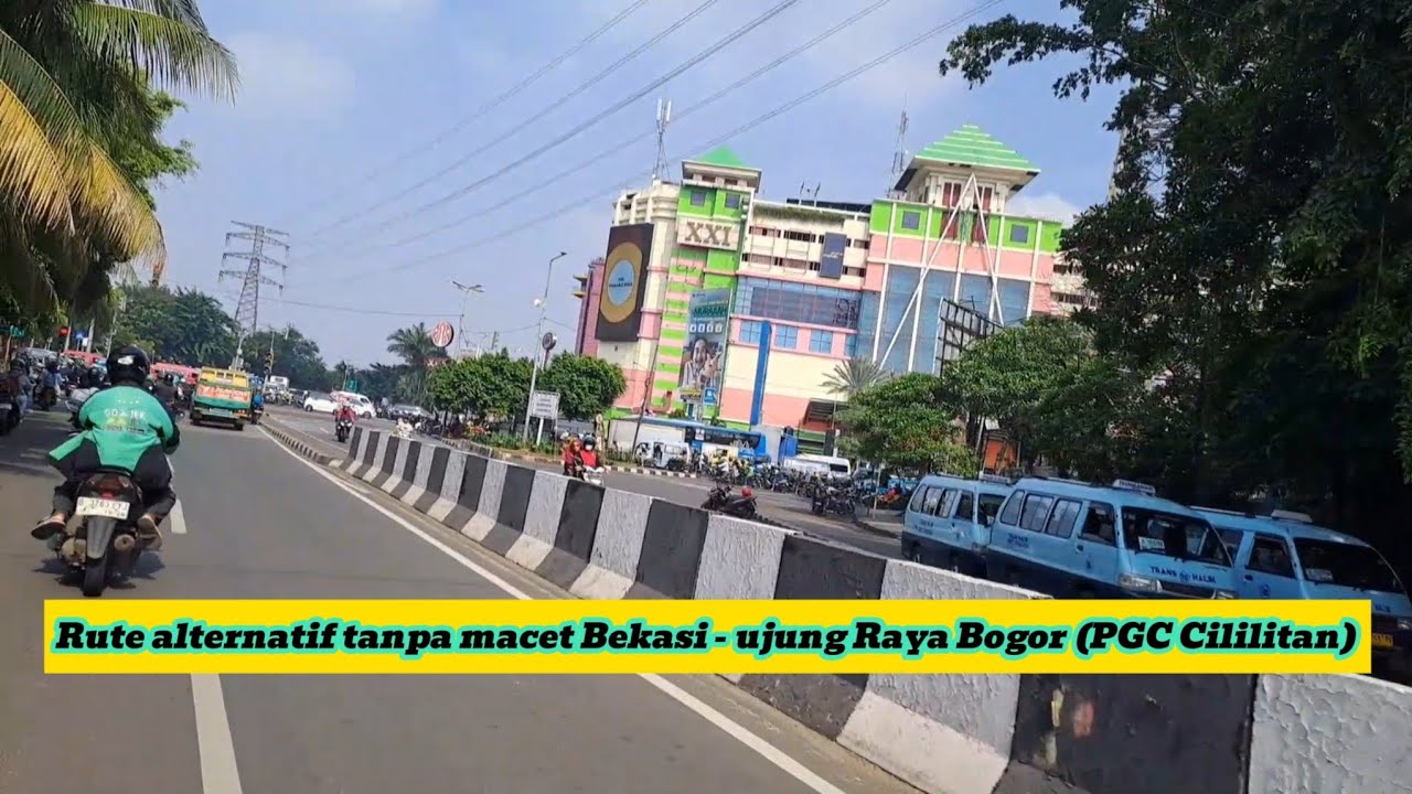 Rute anti saran google maps Setu, Bekasi - ujung Raya Bogor (pgc ...