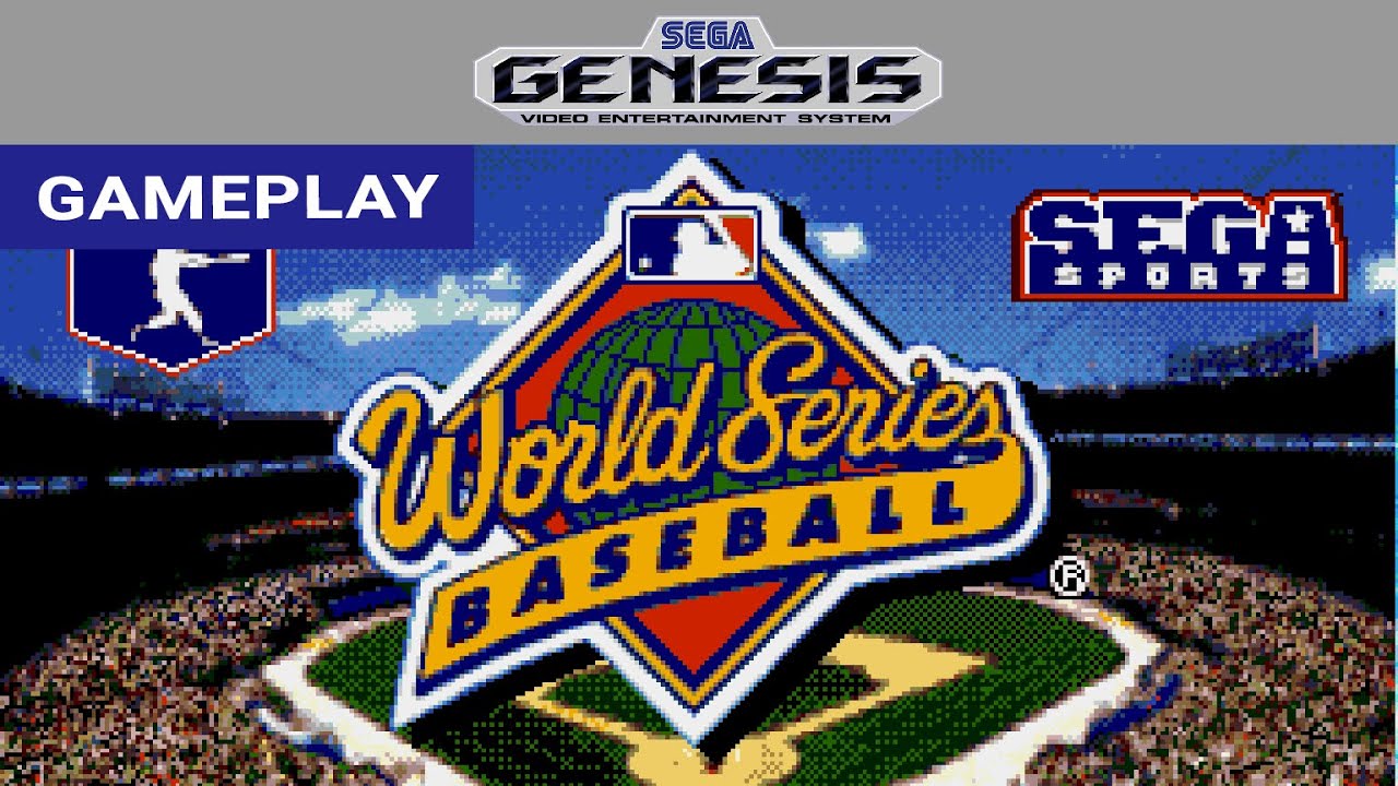 World Series Baseball (Sega Genesis) - Gameplay Clip [HD] | RetroGameUp ...
