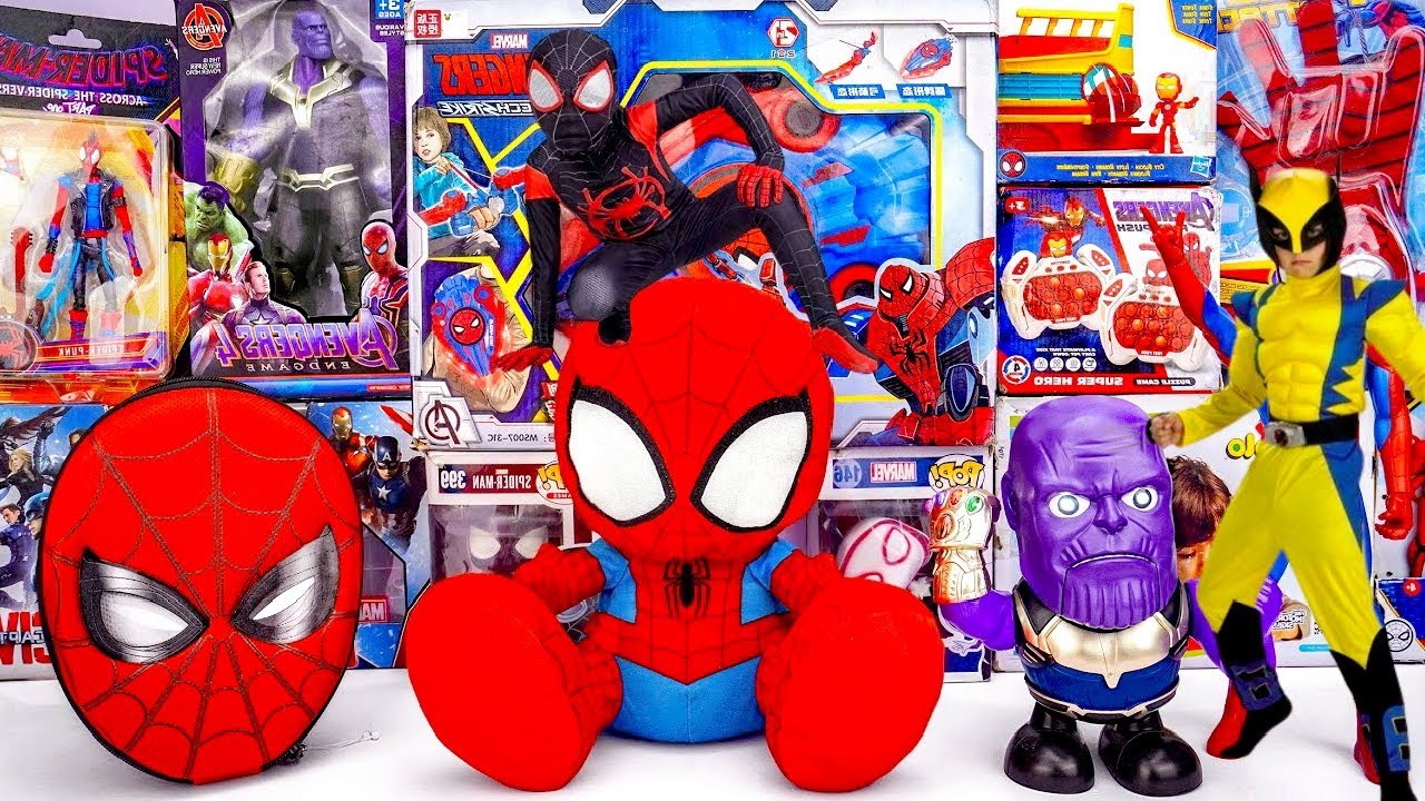 Marvel Spiderman Unboxing Review Toys | Spider Man Mask | Spider Man ...