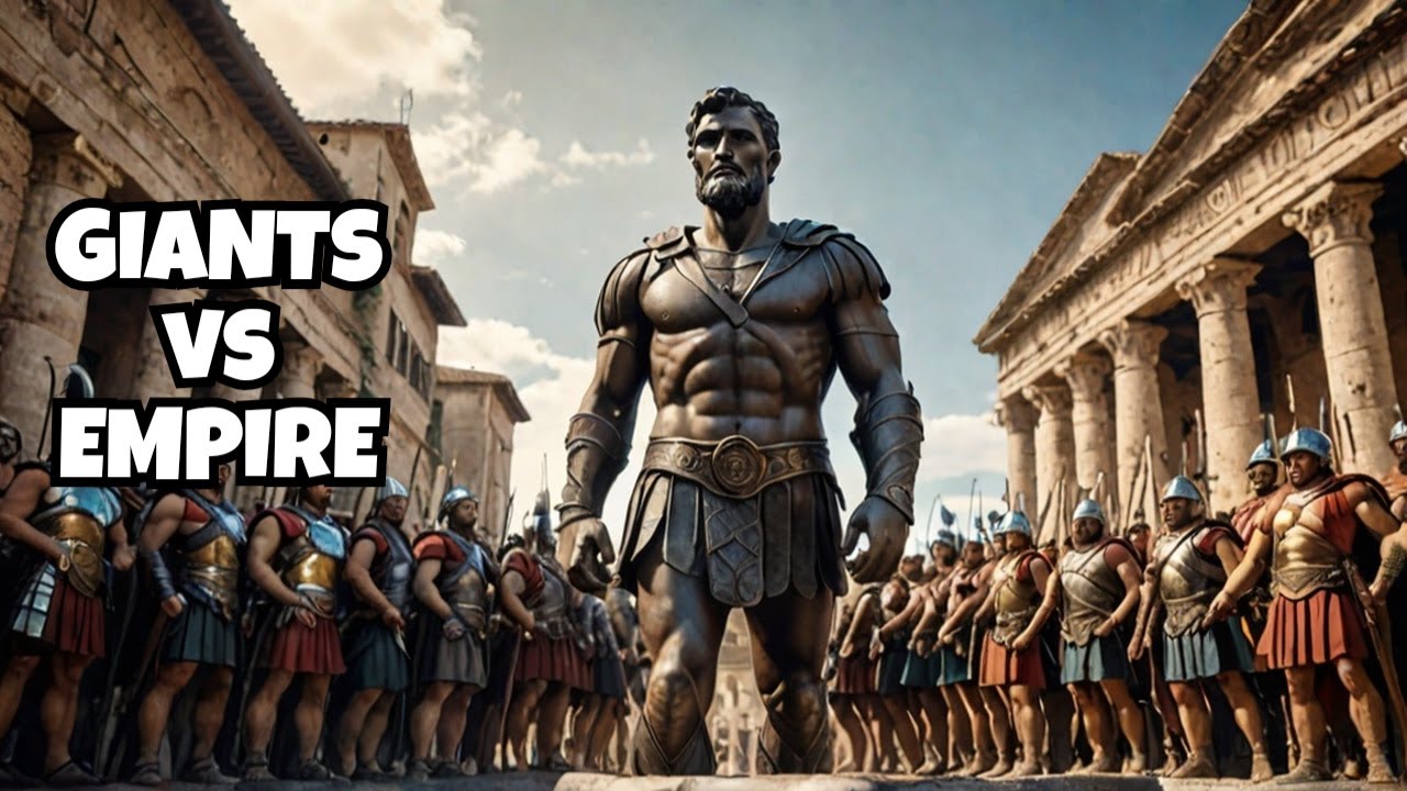 The Roman Empire VS A Village of GIANTS! - YouTube