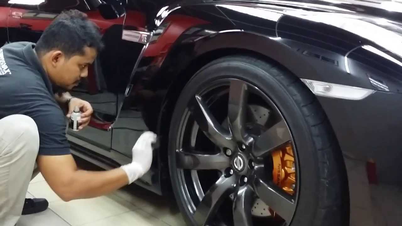 Nissan GTR R35 Coating by Pro Mtouch - YouTube