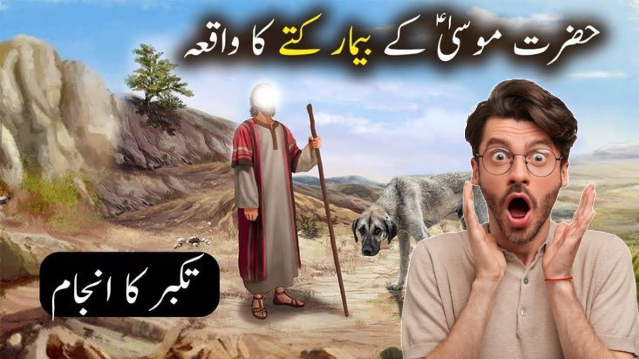 Hazrat Moosa (A.S) Aur Bemar Kuty Ka Waqia | Learning Kids | - YouTube