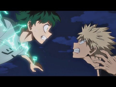 MIDORIYA VS BAKUGO FULL FIGHT 4K