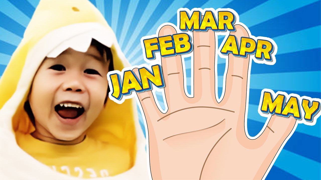 Months Finger Family | Nursery Rhymes | DoReMi Kids Songs - YouTube