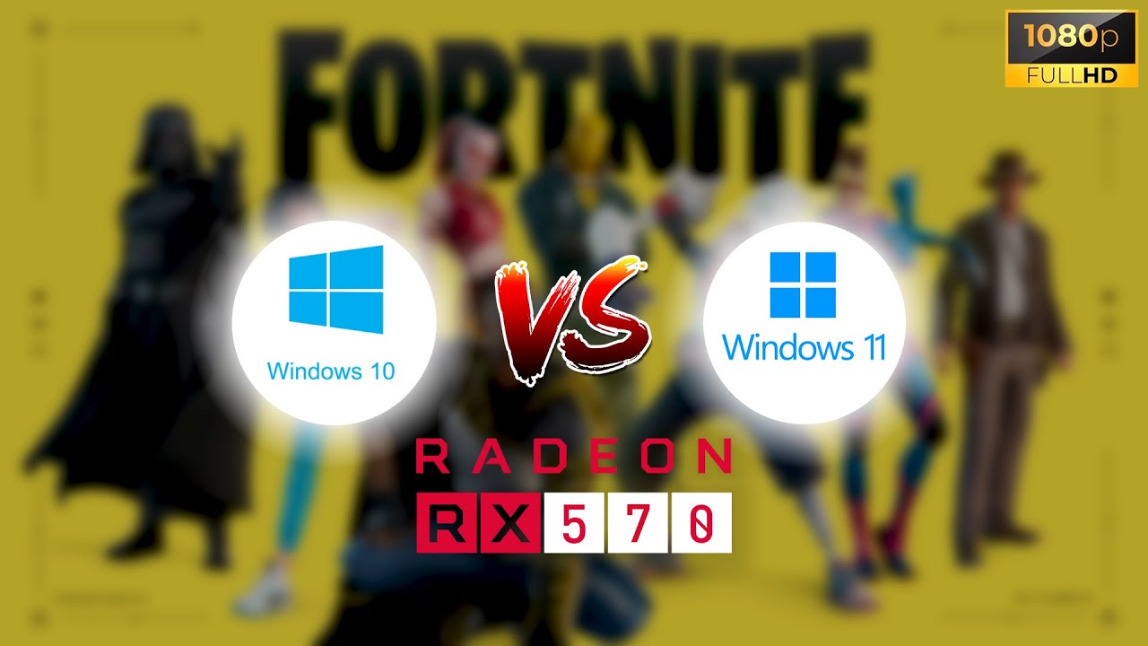 Fortnite DX12 1080p S3 C3 on RX 570 4GB | ggOS (Windows 10) vs ReviOS ...