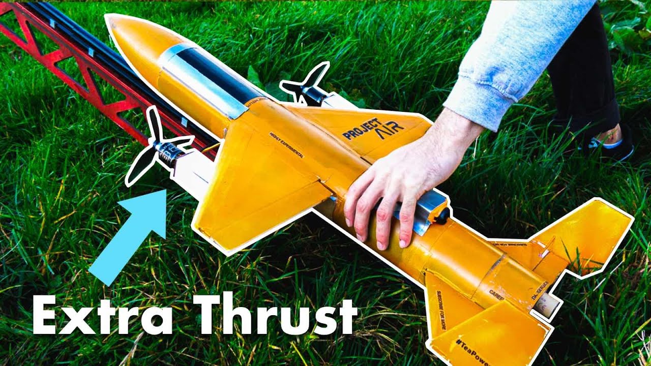 High Power Rocket Plane pt.2 - YouTube