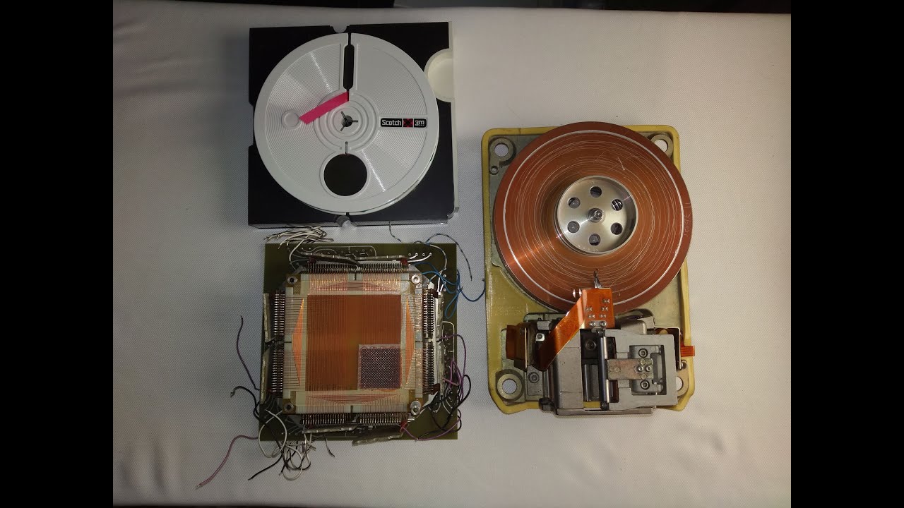 Using Magnetism To Store Data: Magnetic Tapes For Computers (recoded 1 ...