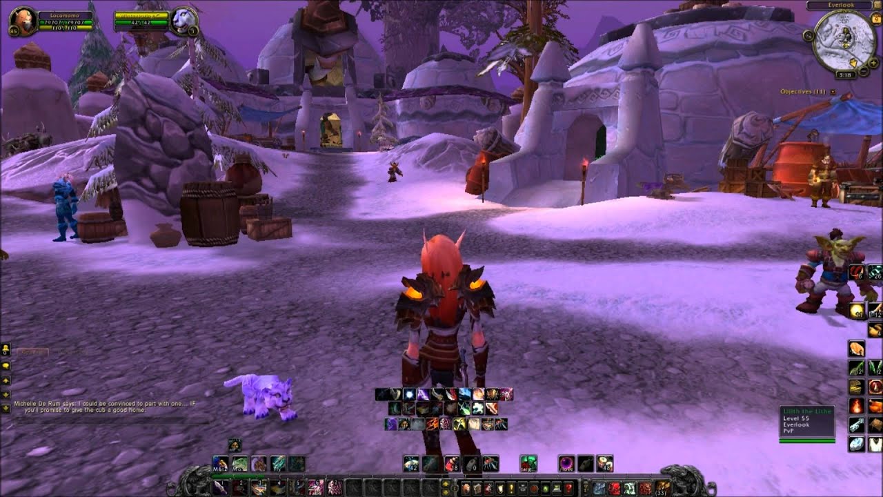 FTH 19 - New Winterspring Cub Added in 4.1 - YouTube