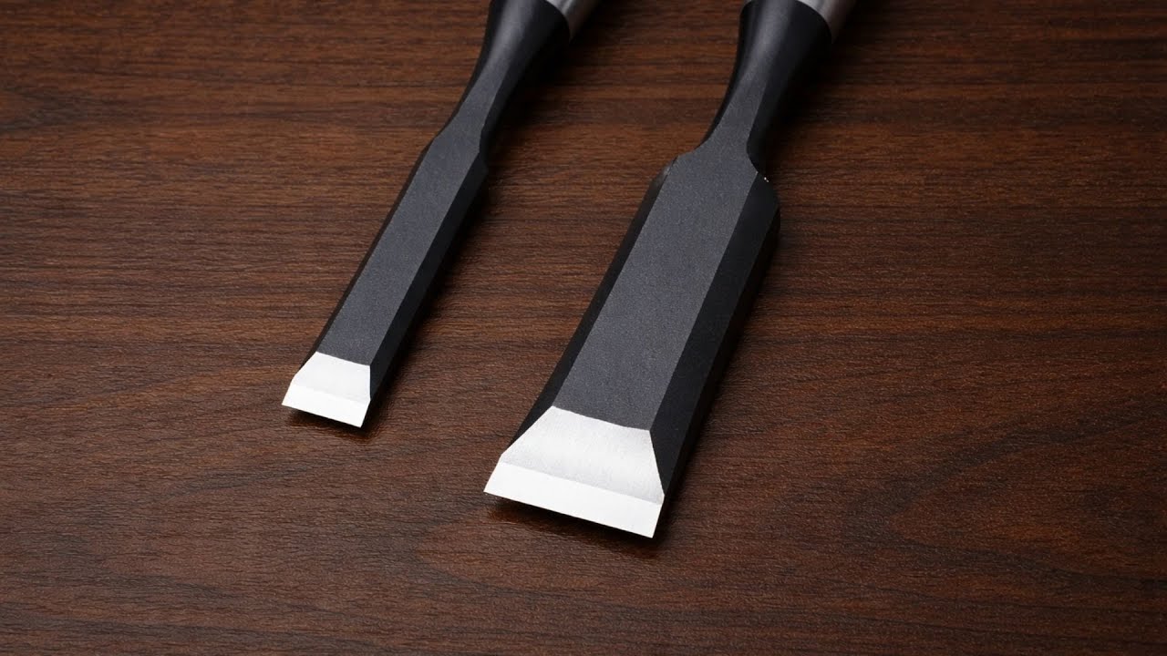 The secret to sharpening chisels as sharp as a razor - How to make a ...
