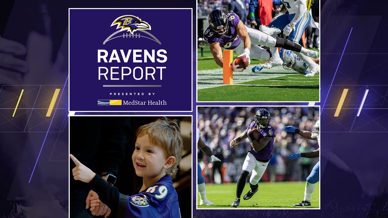 Ravens Report: Week 8 vs. Cardinals | Baltimore Ravens - YouTube