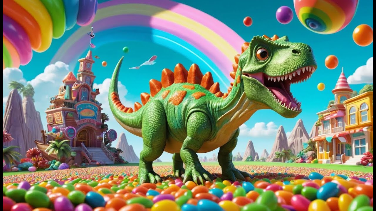 Dino Dexter and the Jelly Rocket | Dinosaur Song for Kids | Zoom, Blast ...