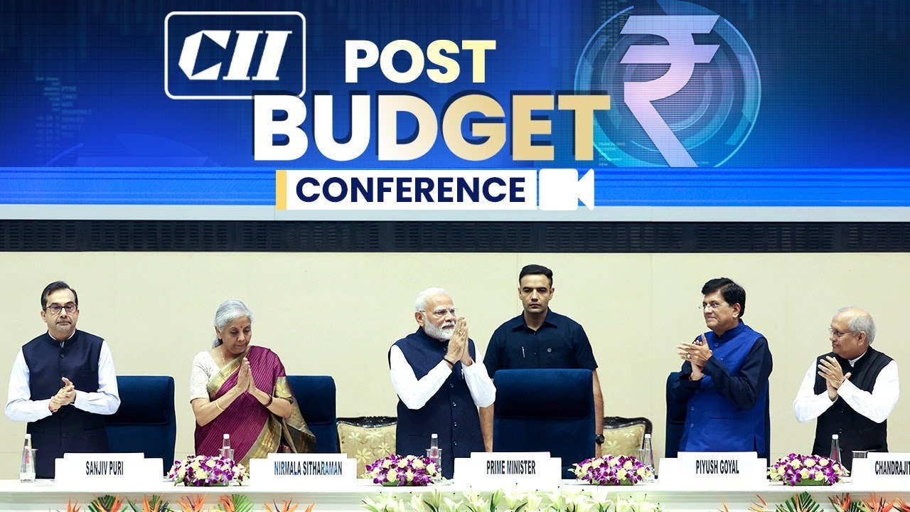 LIVE: PM Narendra Modi attends CII post budget conference in Delhi ...
