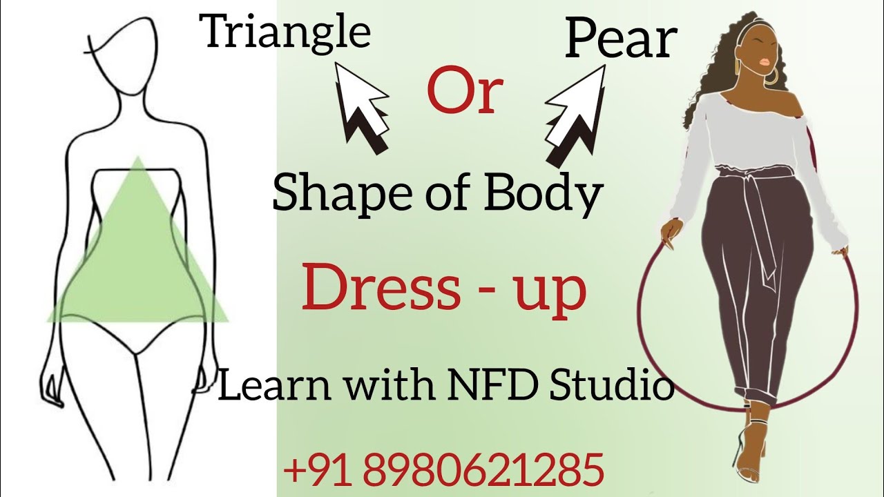 Dress-up with Pear Shape Body Type #fashion #style #design - YouTube