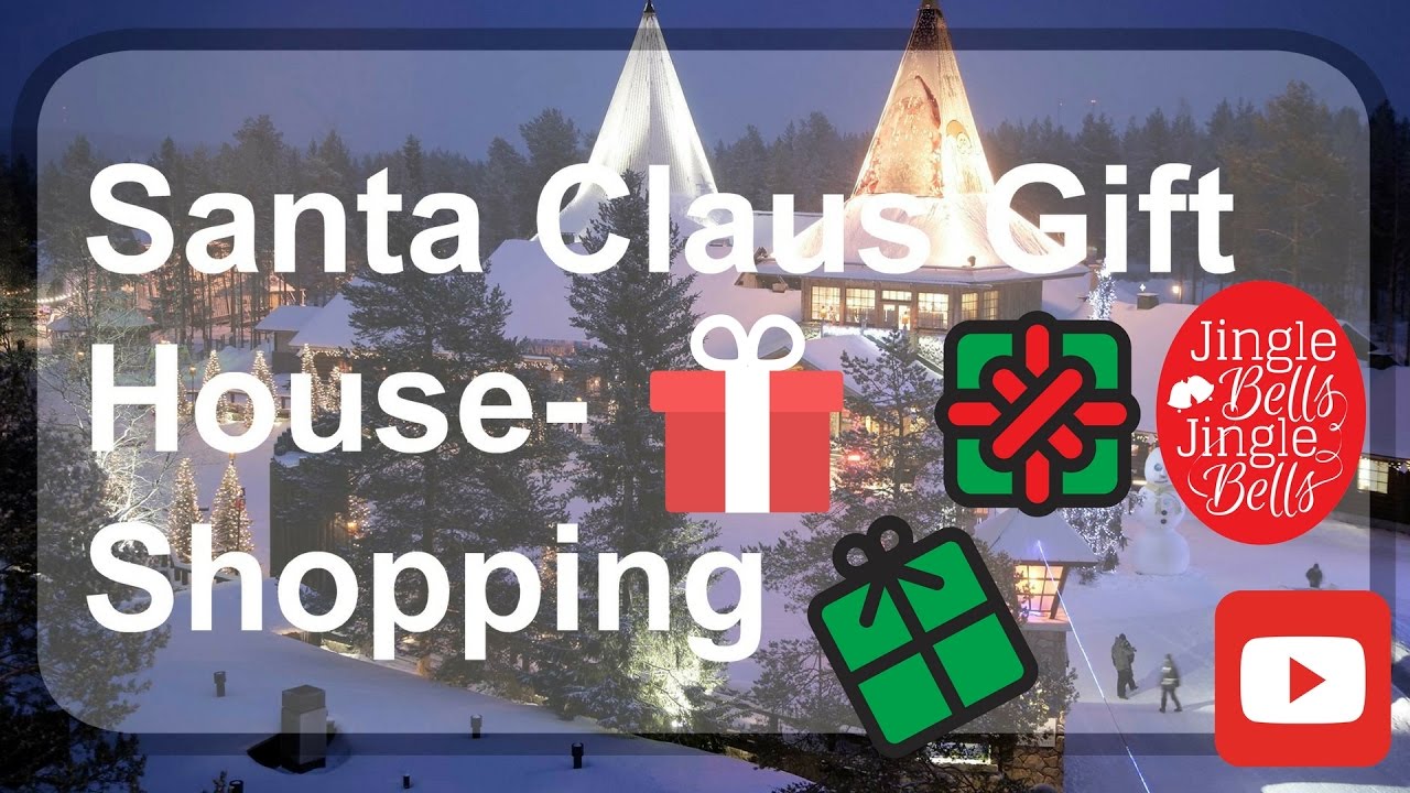 Santa Claus Village Shopping (Lapland) - Gifts and Souvenirs! - YouTube