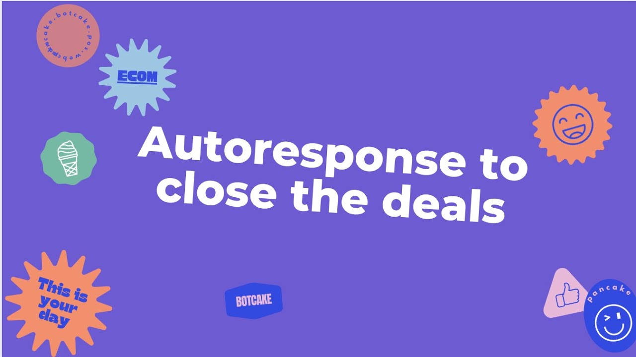 Botcake - Setup autoresponse with User Input to collect information ...