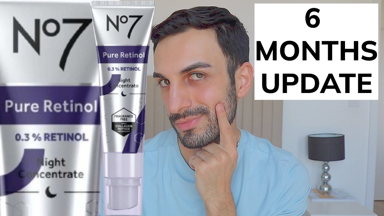 No7 Pure Retinol 0.3% Night Concentrate (6 MONTHS UPDATE) - YouTube